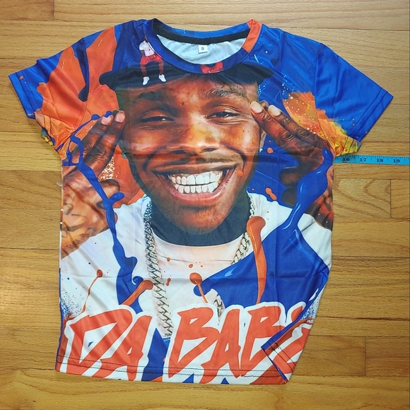 Shirts & Tops | Dababy Short Sleeved Tshirt Clt Queen City Rapper Youth ...